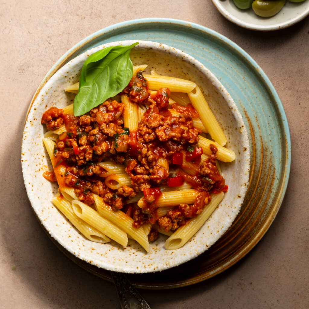 Gluten Free® Penne With Cauliflower Mushroom Ragu | Ronzoni Pasta®