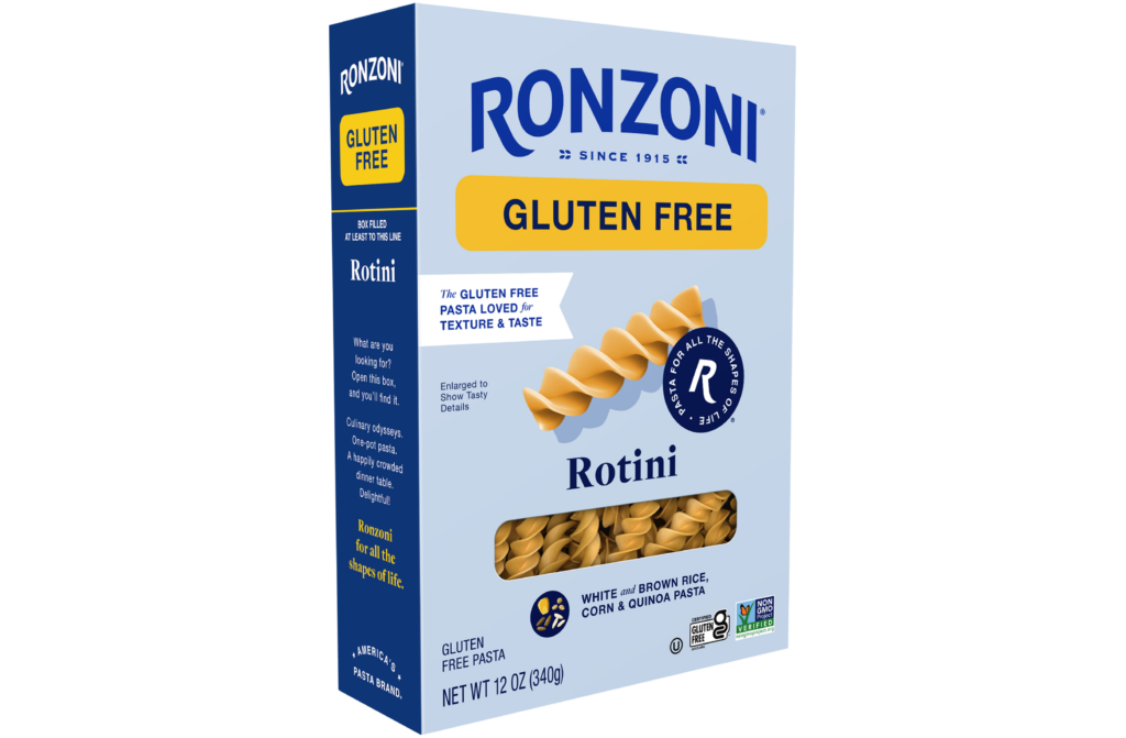 Gluten Free Rotini | Ronzoni® | Twisty & Tasty Pasta