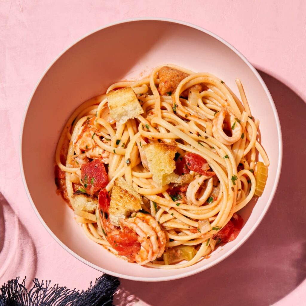 Seafood Linguine Recipe - Linguine with Seafood - Cioppino Pasta ...