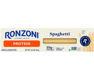 Protein Spaghetti | Ronzoni® – Grain & Legume Pasta