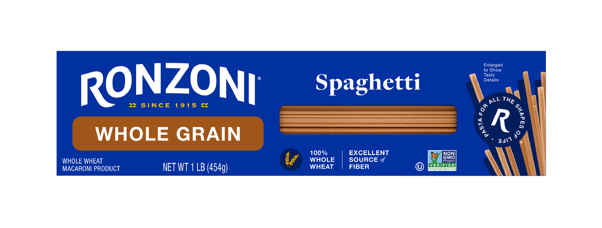 Whole Wheat Pasta | Ronzoni® – Whole Grain Spaghetti