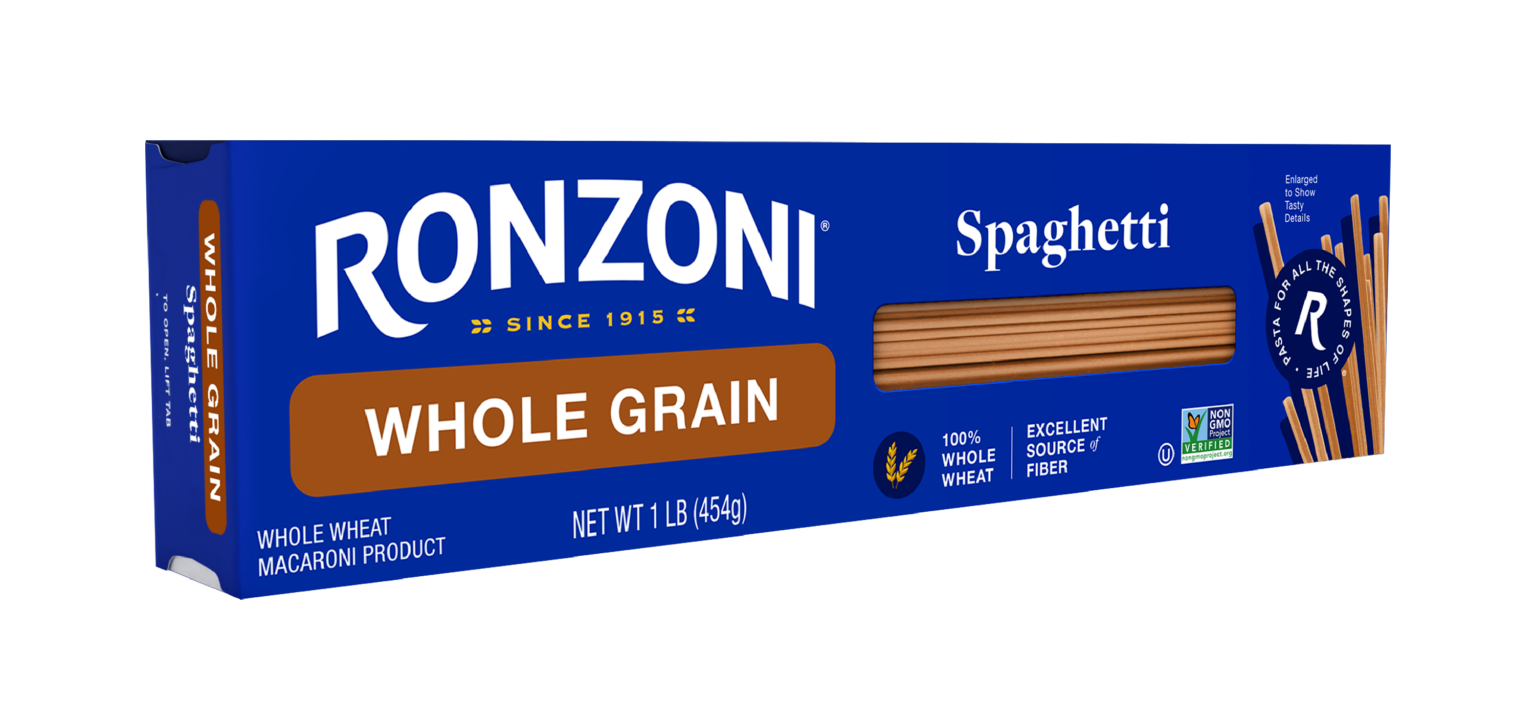 Whole Wheat Pasta | Ronzoni® – Whole Grain Spaghetti