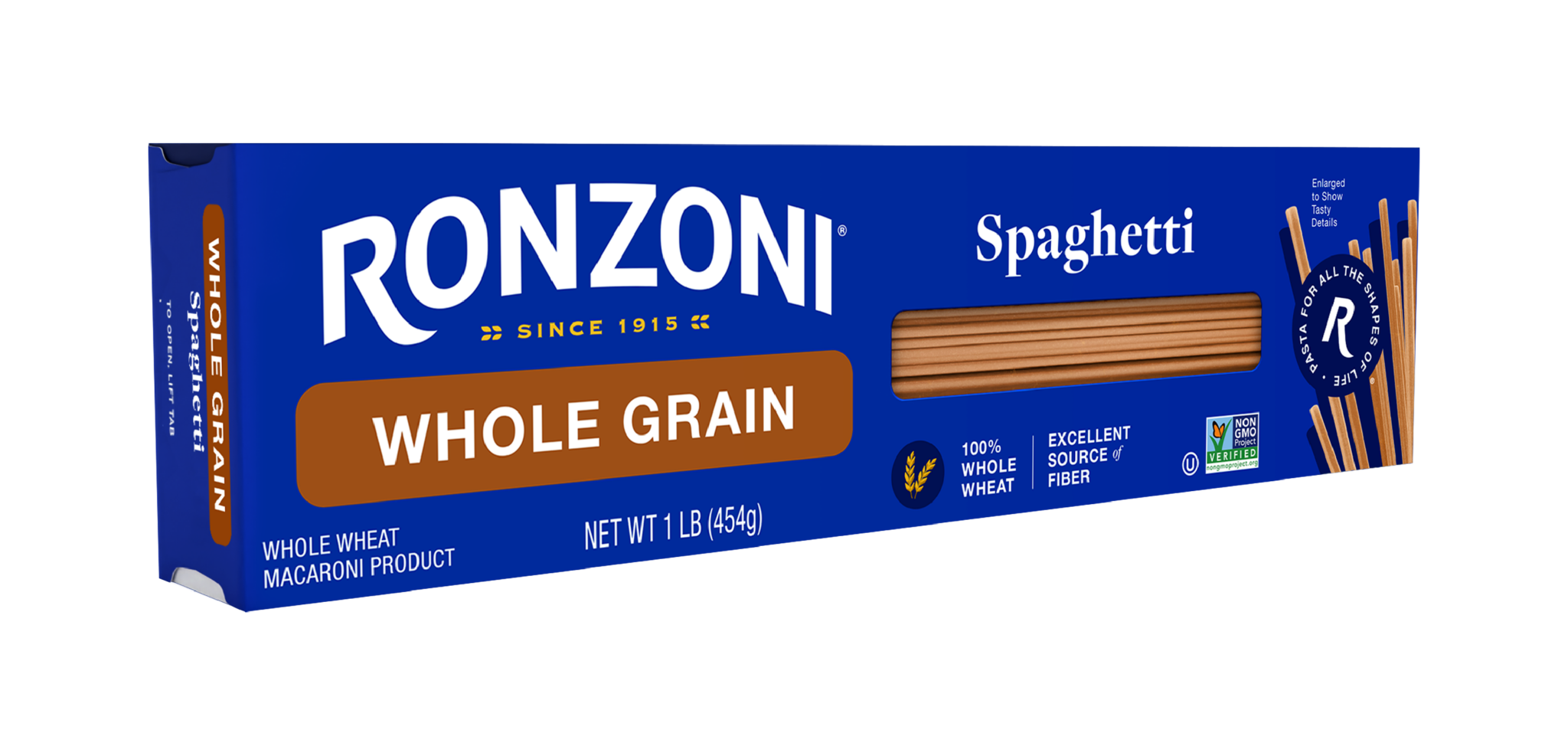 Whole Wheat Pasta | Ronzoni® – Whole Grain Spaghetti